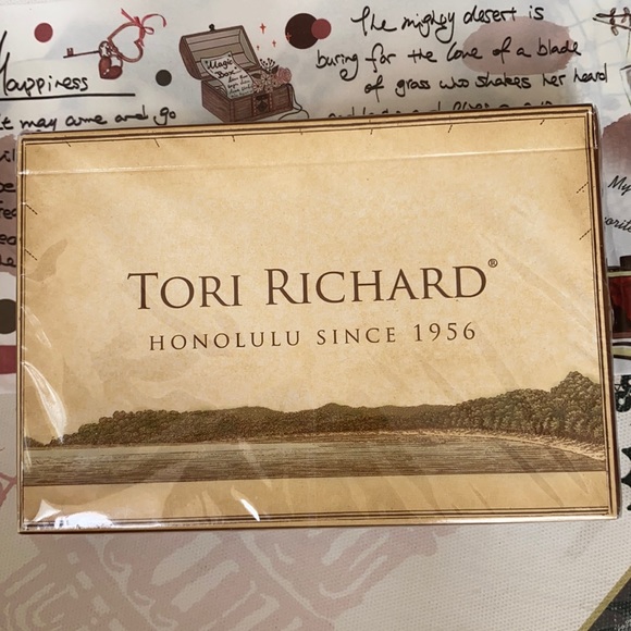 Tori Richard | Other | Vintage Tori Richard Playing Cards | Poshmark